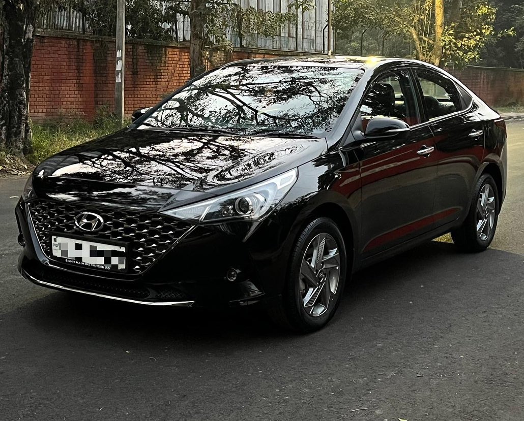 Verna Car For Rent In Jaipur With Black Snake Colour. You Can Self ...