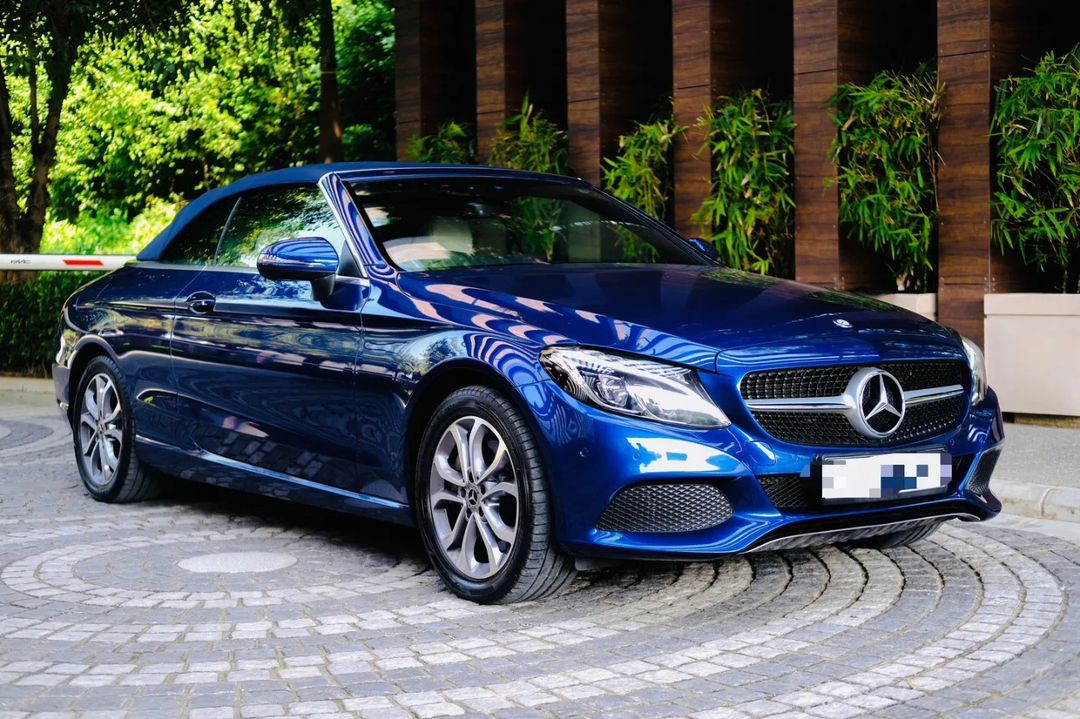 MERCEDES BENZ C300 CABRIOLET For Rent In Delhi Available For Self Drive ...